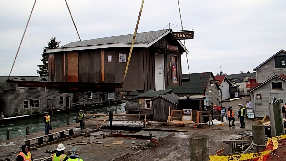 Climate Change Threatens Michigan’s Fishtown and its Historic Shanties ...
