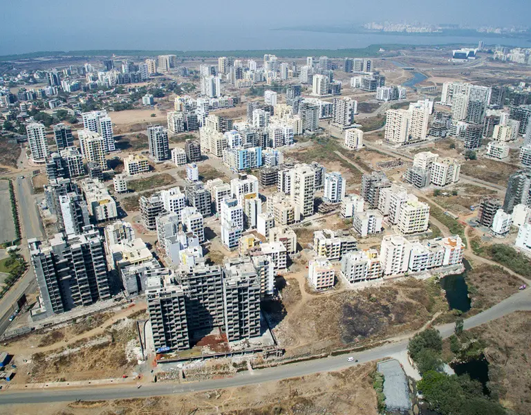 A Drone's Eye View of Navi Mumbai's Sprawl | Rainforest Journalism Fund